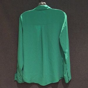 Express | Tops | Green Express Portofino Shirt | Poshmark